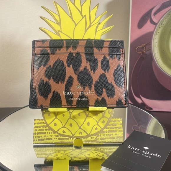 kate spade | Bags | Kate Spade Leopard Card Holder | Poshmark